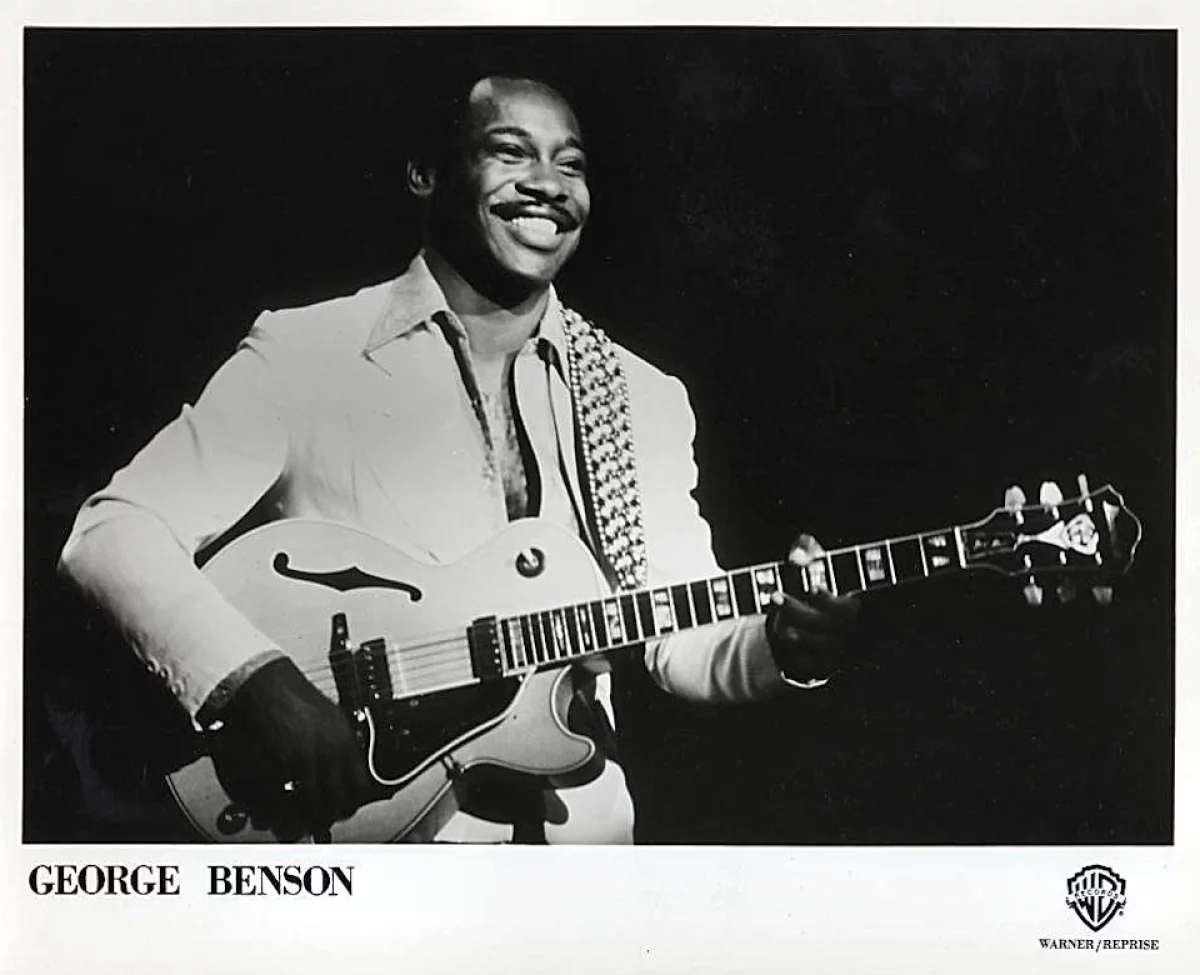George Benson Vintage Concert Photo Promo Print at Wolfgang's