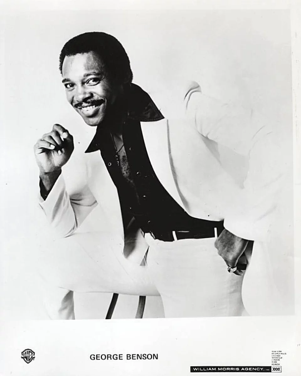 George Benson Vintage Concert Photo Promo Print at Wolfgang's