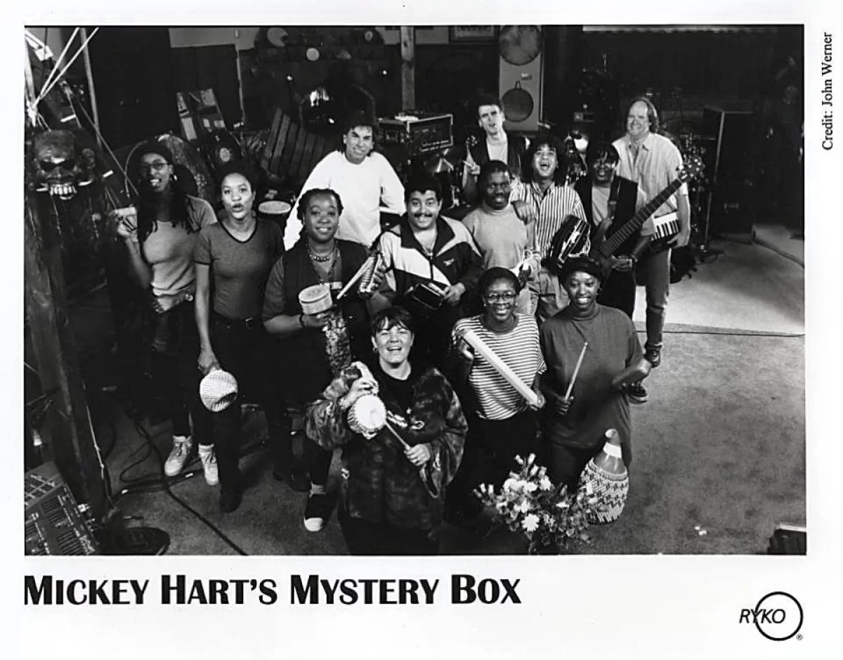 Mickey Hart's Mystery Box Vintage Concert Photo Promo Print at Wolfgang's