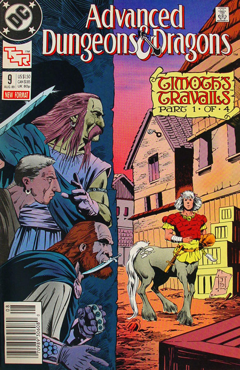 Advanced Dungeons & Dragons Vintage Comic, Aug 1, 1989 at Wolfgang's