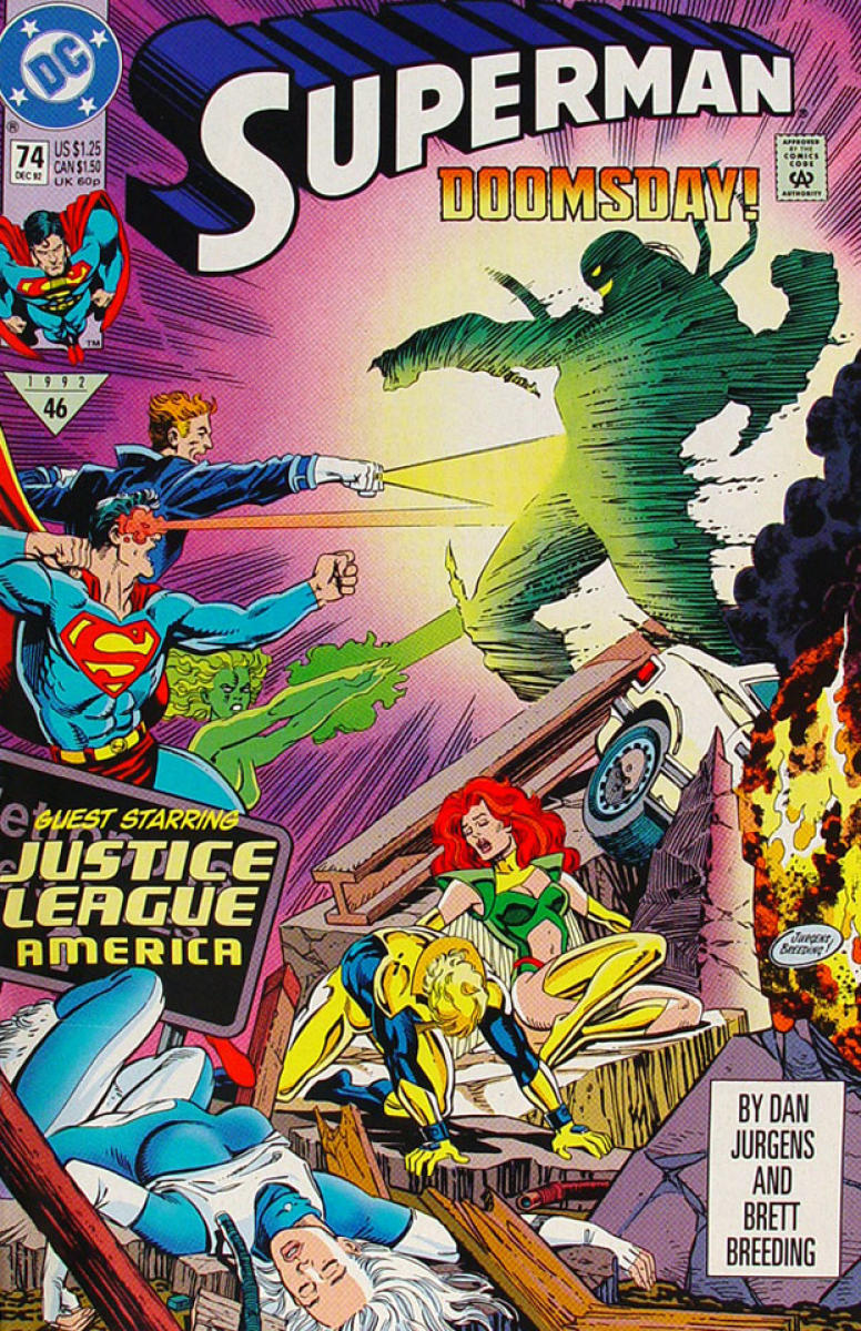 Superman: Doomsday Vintage Comic, Dec 1, 1992 at Wolfgang's
