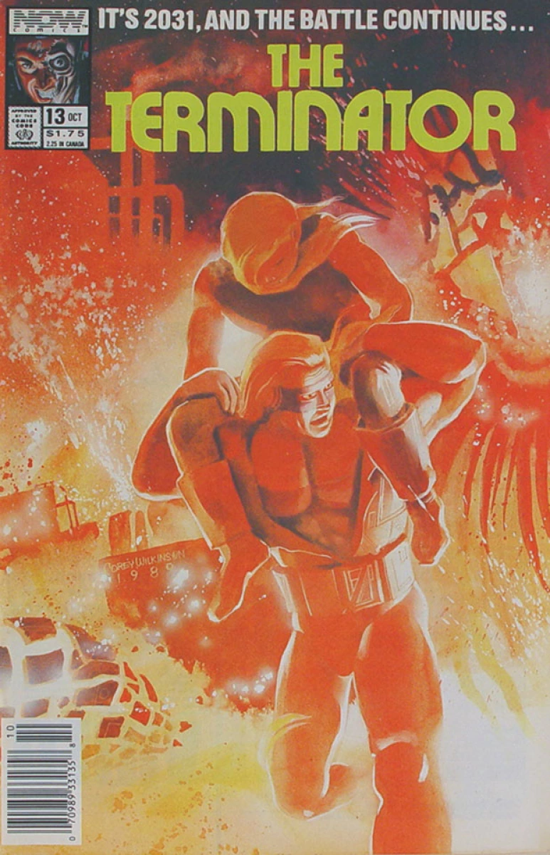 The Terminator Vintage Comic, Oct 1, 1989 at Wolfgang's