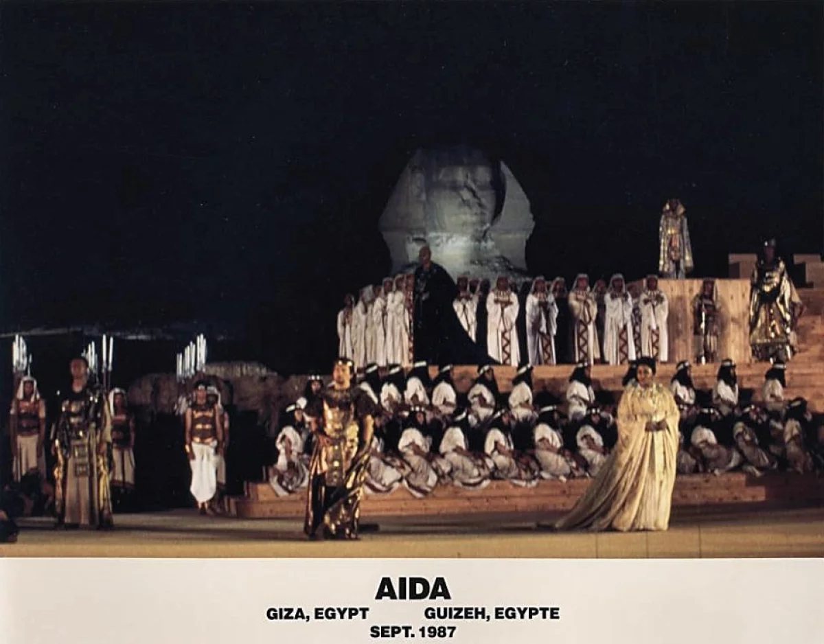 Aida Vintage Concert Photo Promo Print, Sep 1, 1987 at Wolfgang's