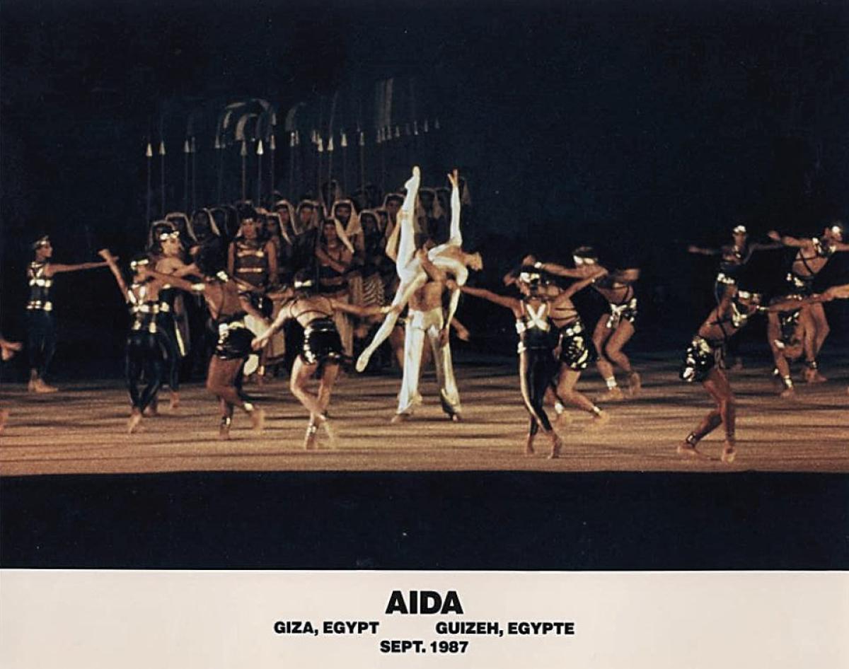 Aida Vintage Concert Photo Promo Print, Sep 1, 1987 at Wolfgang's