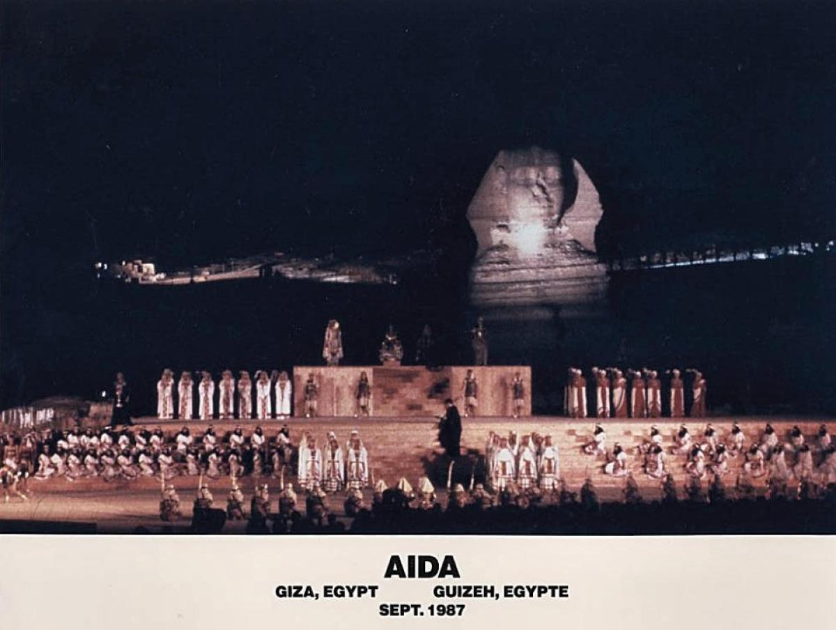 Aida Vintage Concert Photo Promo Print, Sep 1, 1987 at Wolfgang's
