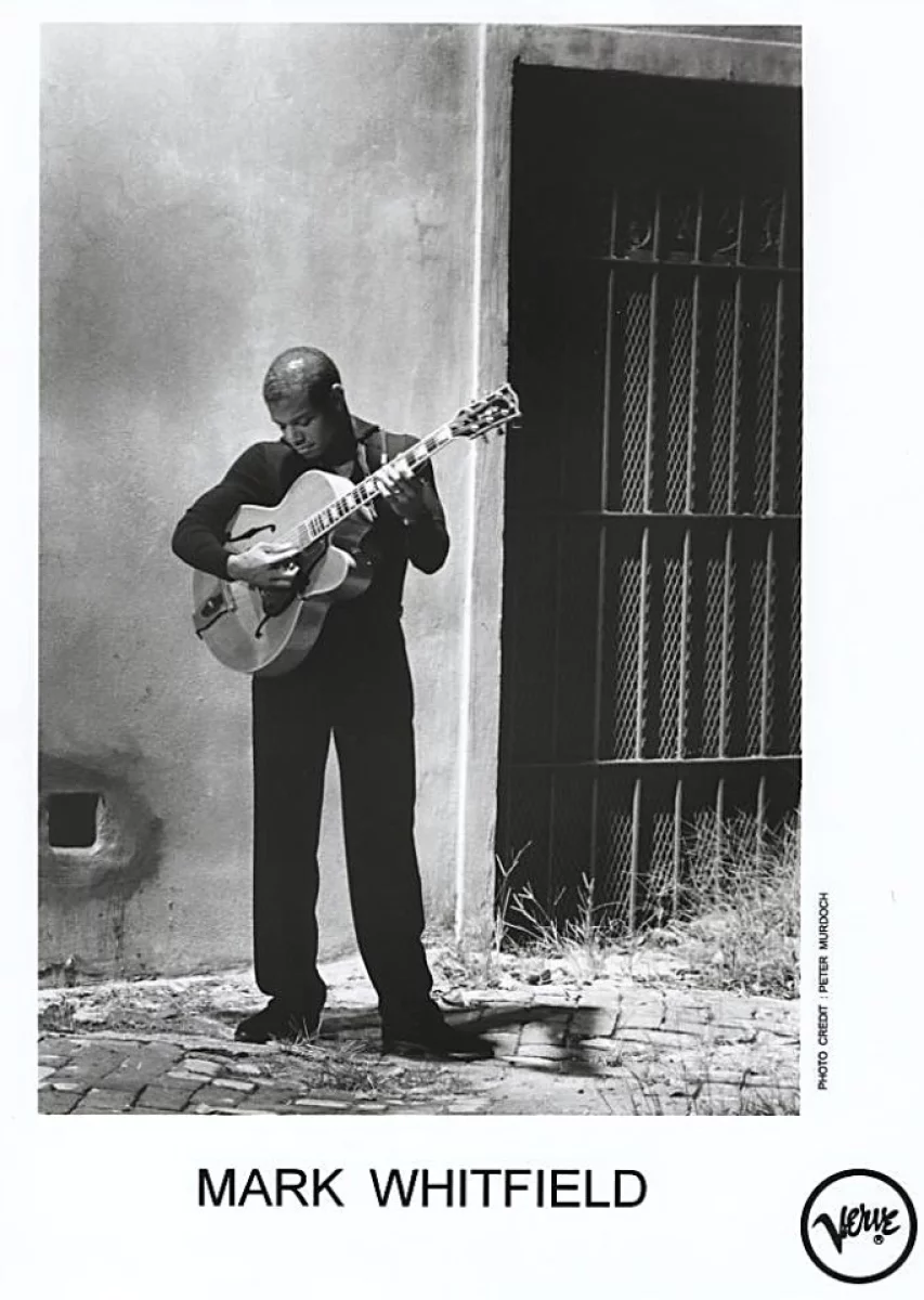 Mark Whitfield Vintage Concert Photo Promo Print at Wolfgang's