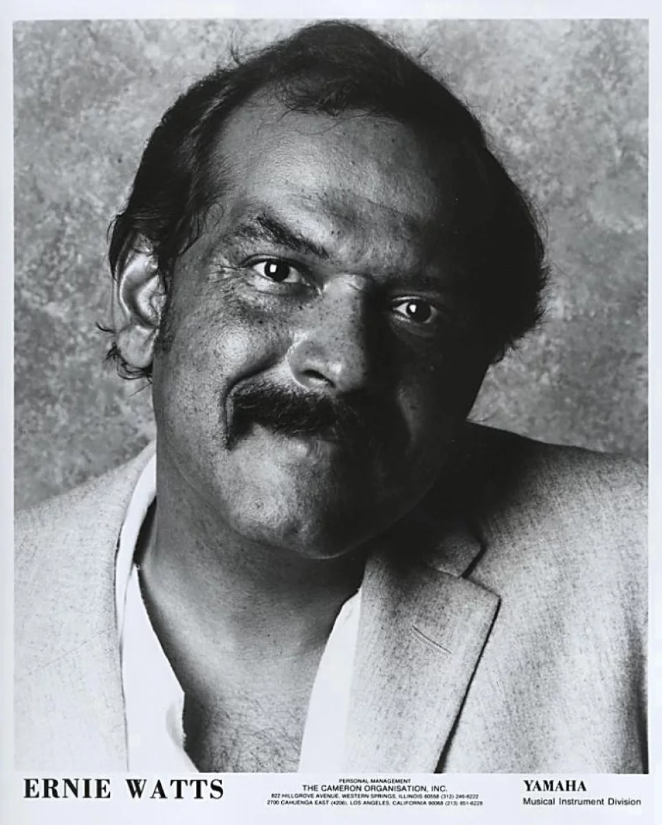 Ernie Watts Vintage Concert Photo Promo Print at Wolfgang's