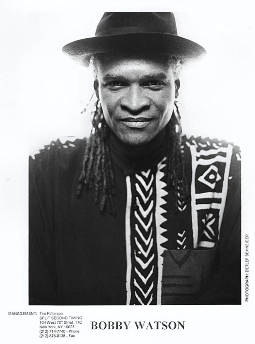 Bobby Watson Vintage Concert Photo Promo Print at Wolfgang's