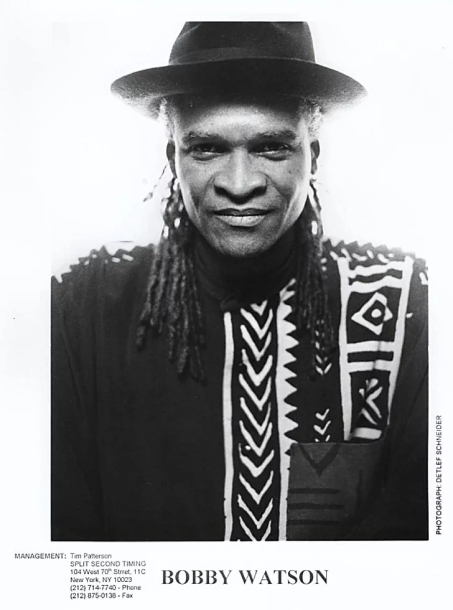 Bobby Watson Vintage Concert Photo Promo Print at Wolfgang's