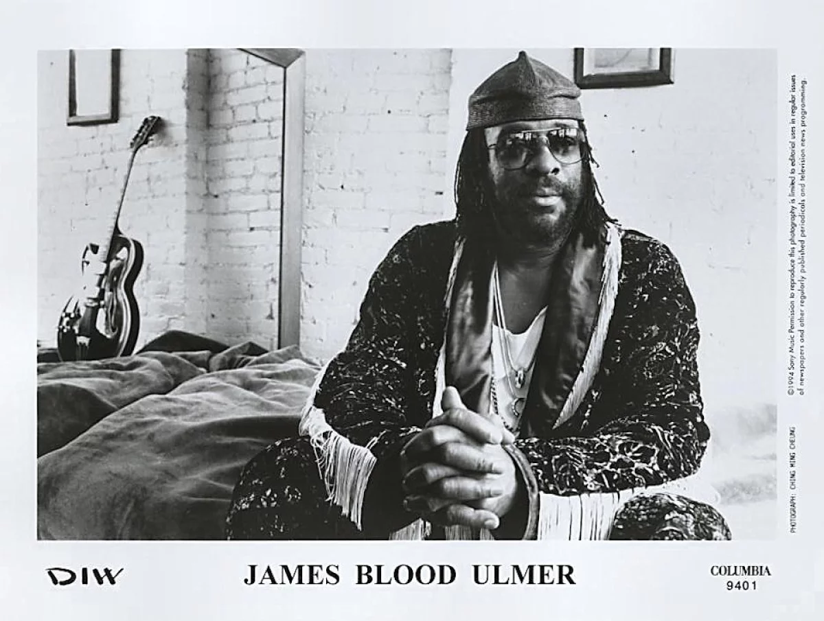 James "Blood" Ulmer Vintage Concert Photo Promo Print, 1994 at Wolfgang's