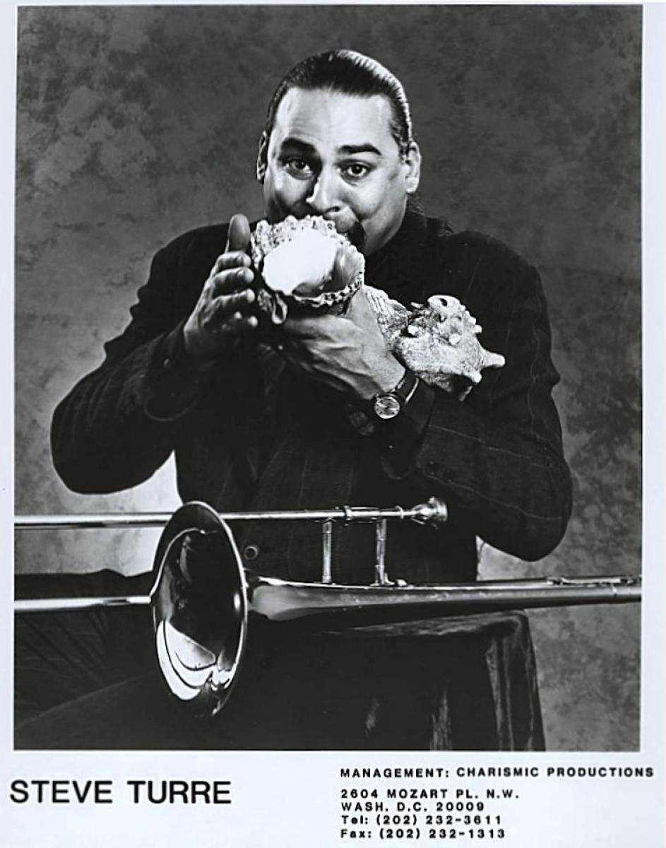 Steve Turre Vintage Concert Photo Promo Print at Wolfgang's