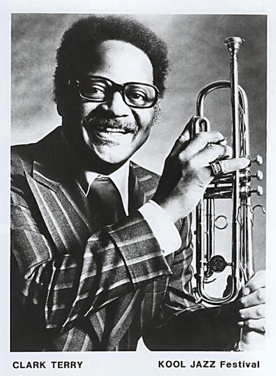 Clark Terry Vintage Concert Photo Promo Print at Wolfgang's