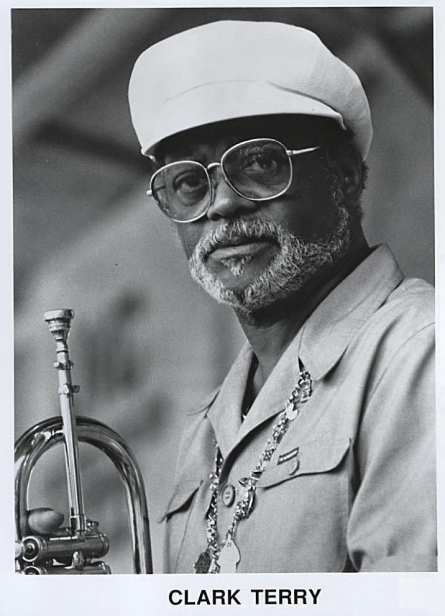 Clark Terry Vintage Concert Photo Promo Print at Wolfgang's