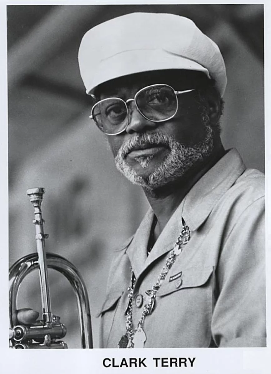 Clark Terry Vintage Concert Photo Promo Print at Wolfgang's