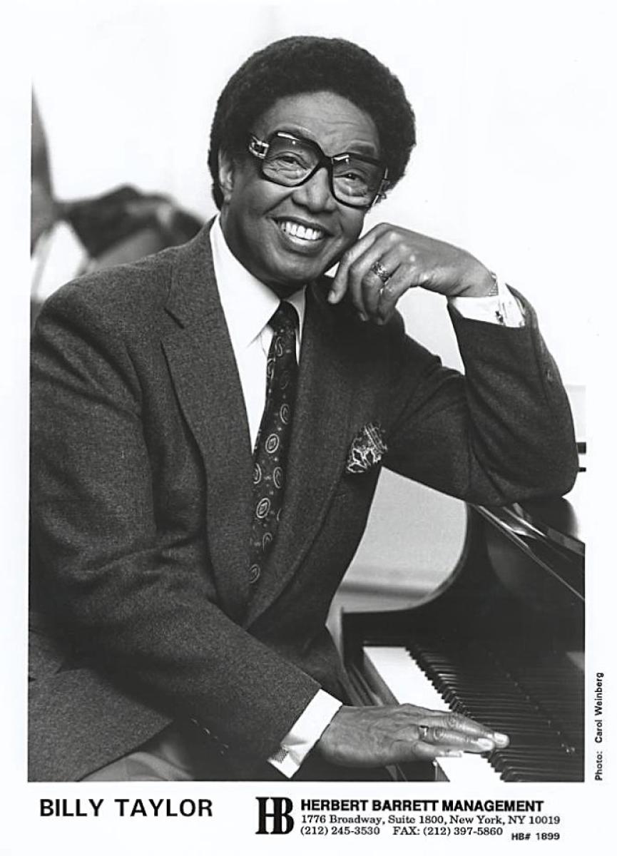 Billy Taylor Vintage Concert Photo Promo Print at Wolfgang's