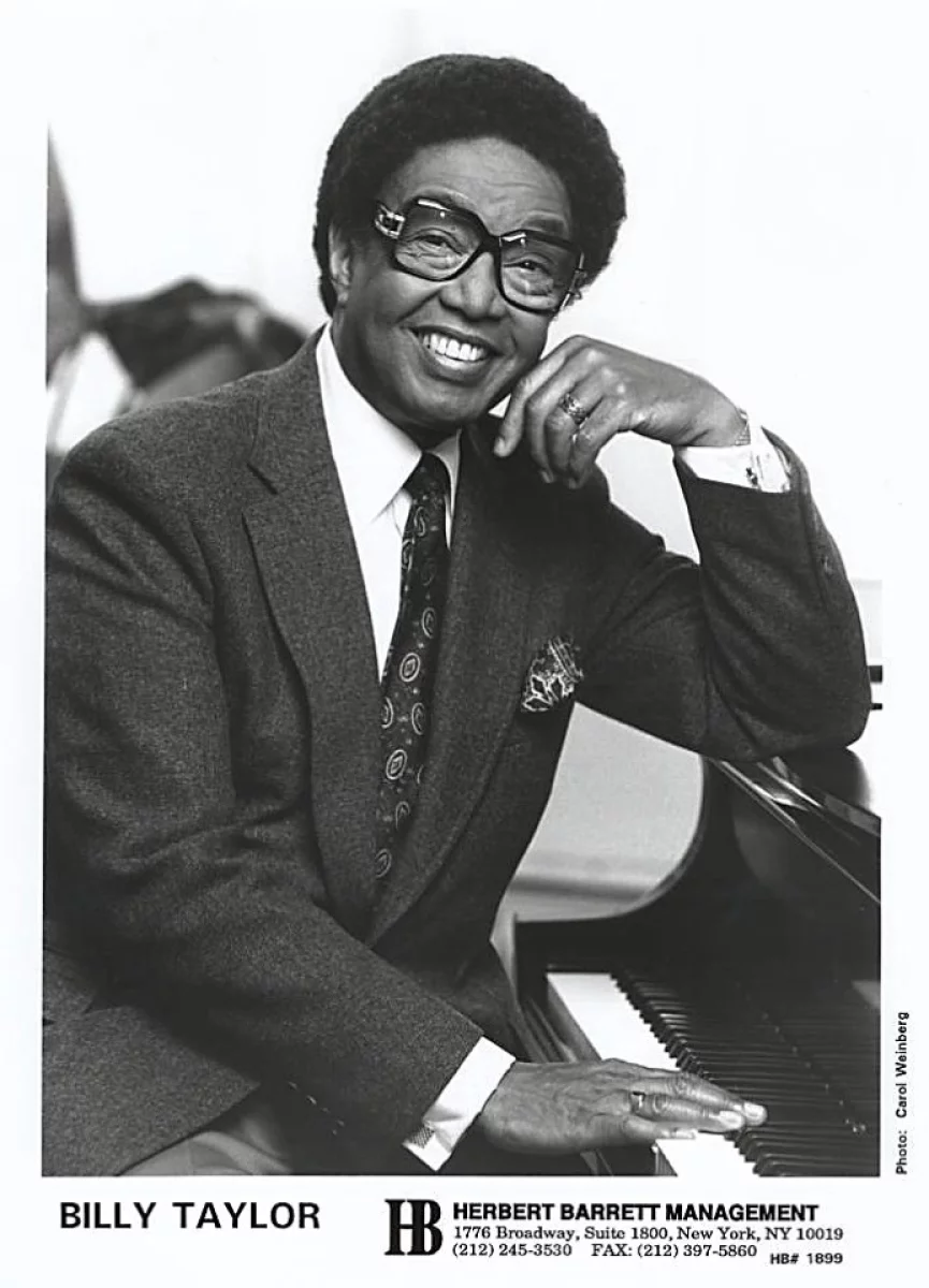 Billy Taylor Vintage Concert Photo Promo Print at Wolfgang's