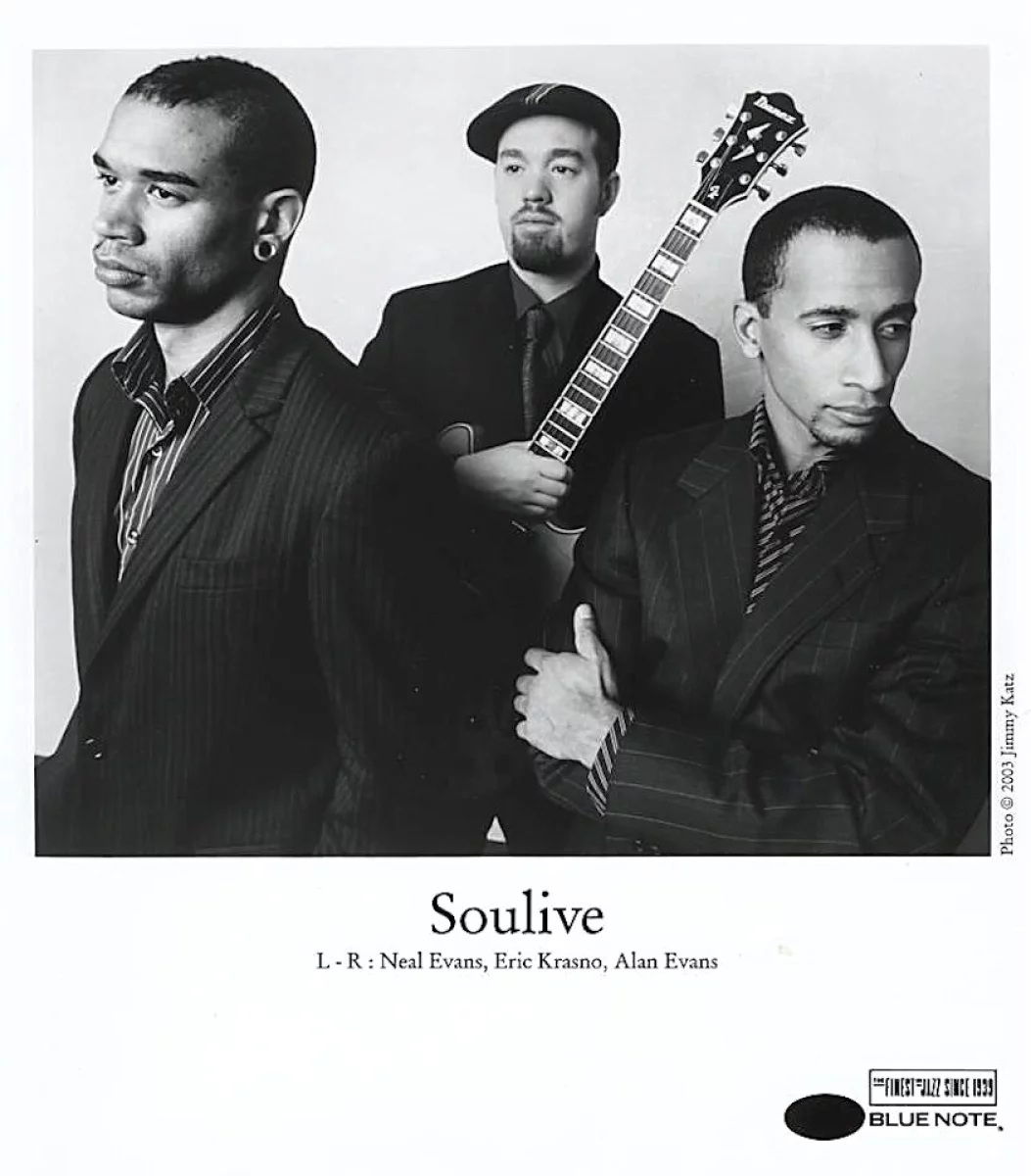 Soulive Vintage Concert Photo Promo Print, 2003 at Wolfgang's
