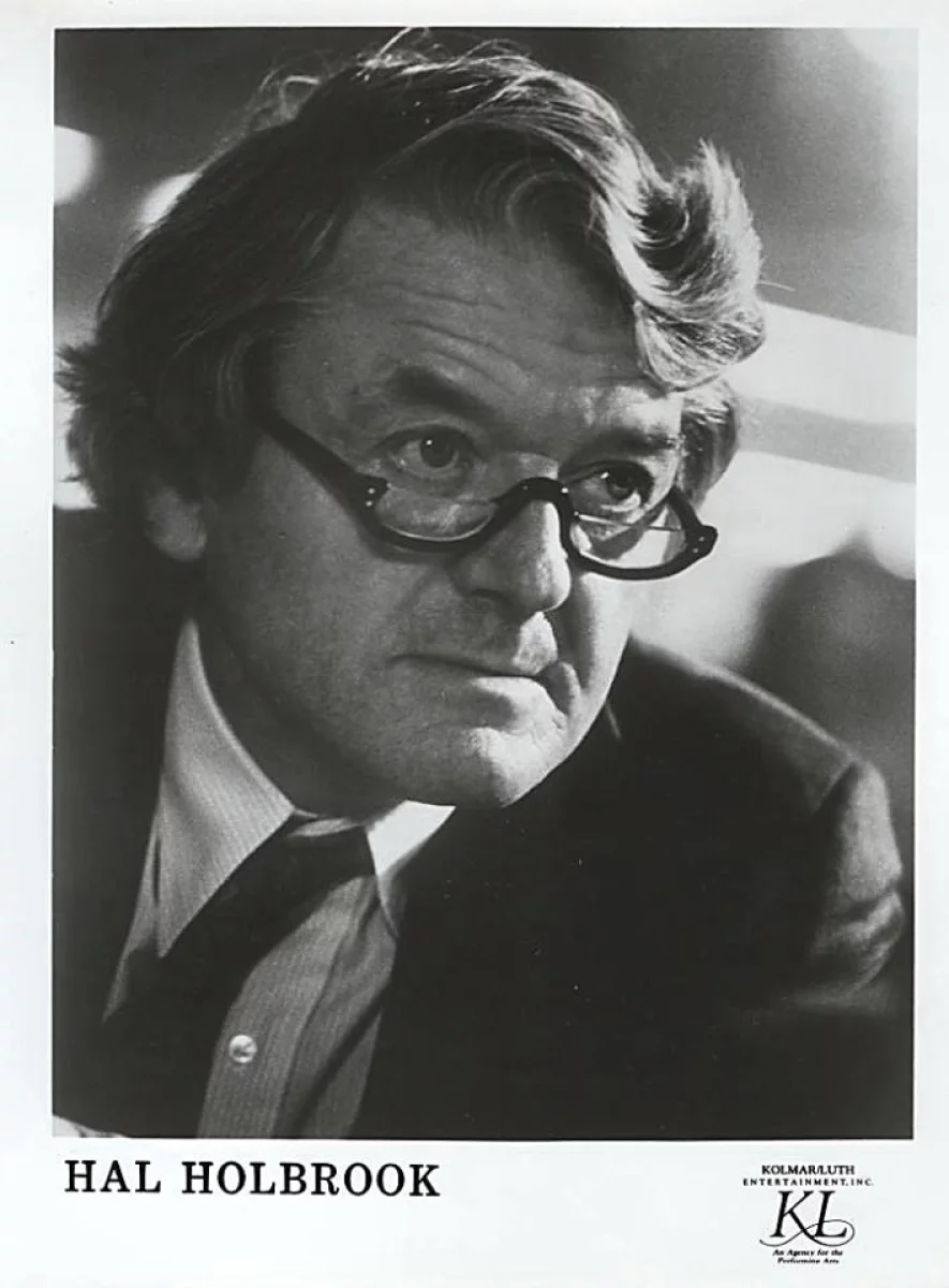 Hal Holbrook Vintage Concert Photo Promo Print at Wolfgang's