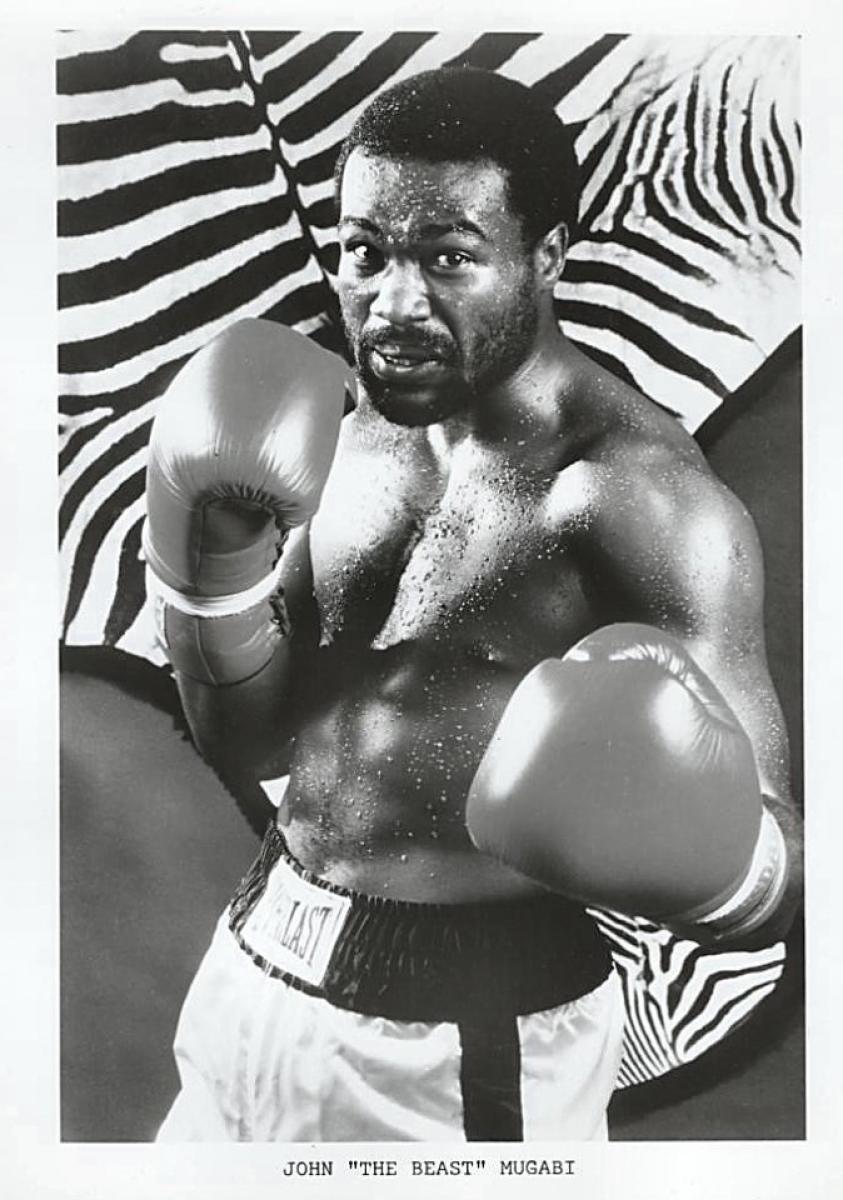 John "The Beast" Mugabi Vintage Concert Photo Promo Print at Wolfgang's