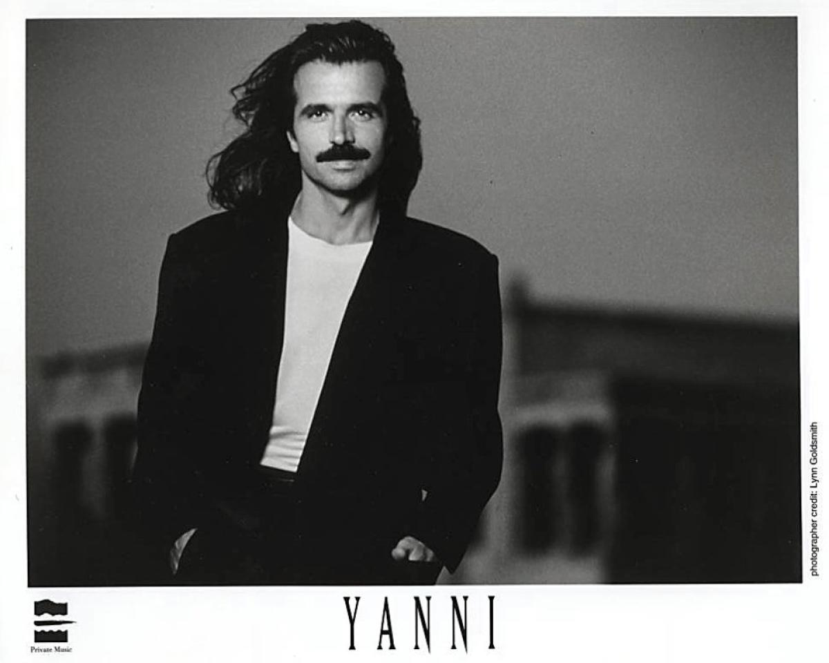 Yanni Vintage Concert Photo Promo Print at Wolfgang's