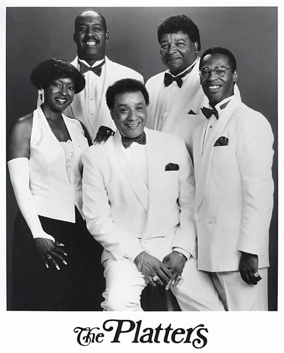 The Platters Vintage Concert Photo Promo Print at Wolfgang's