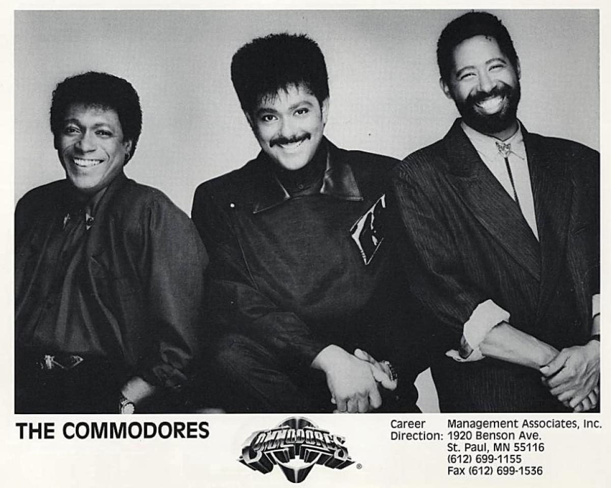 The Commodores Vintage Concert Photo Promo Print at Wolfgang's