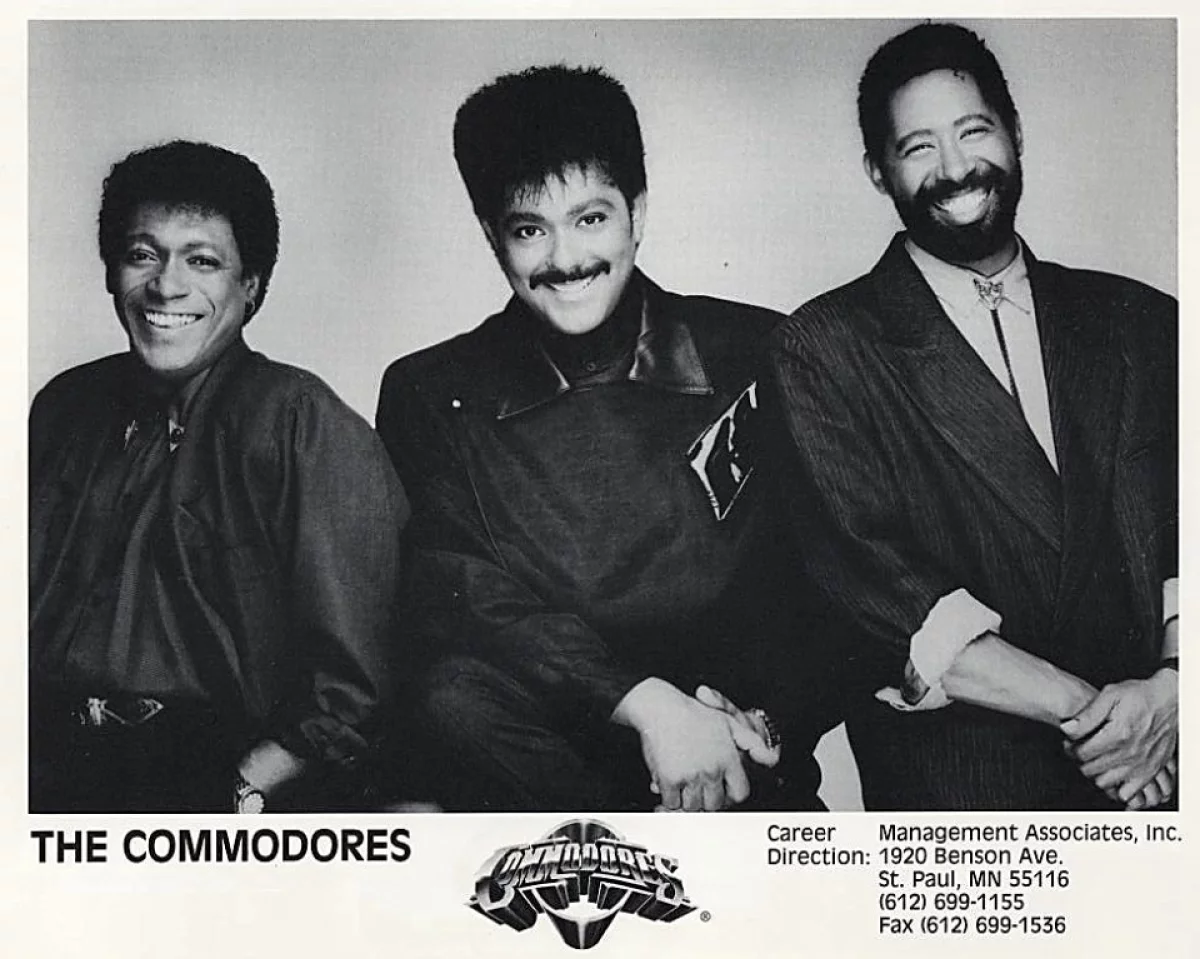 The Commodores Vintage Concert Photo Promo Print at Wolfgang's
