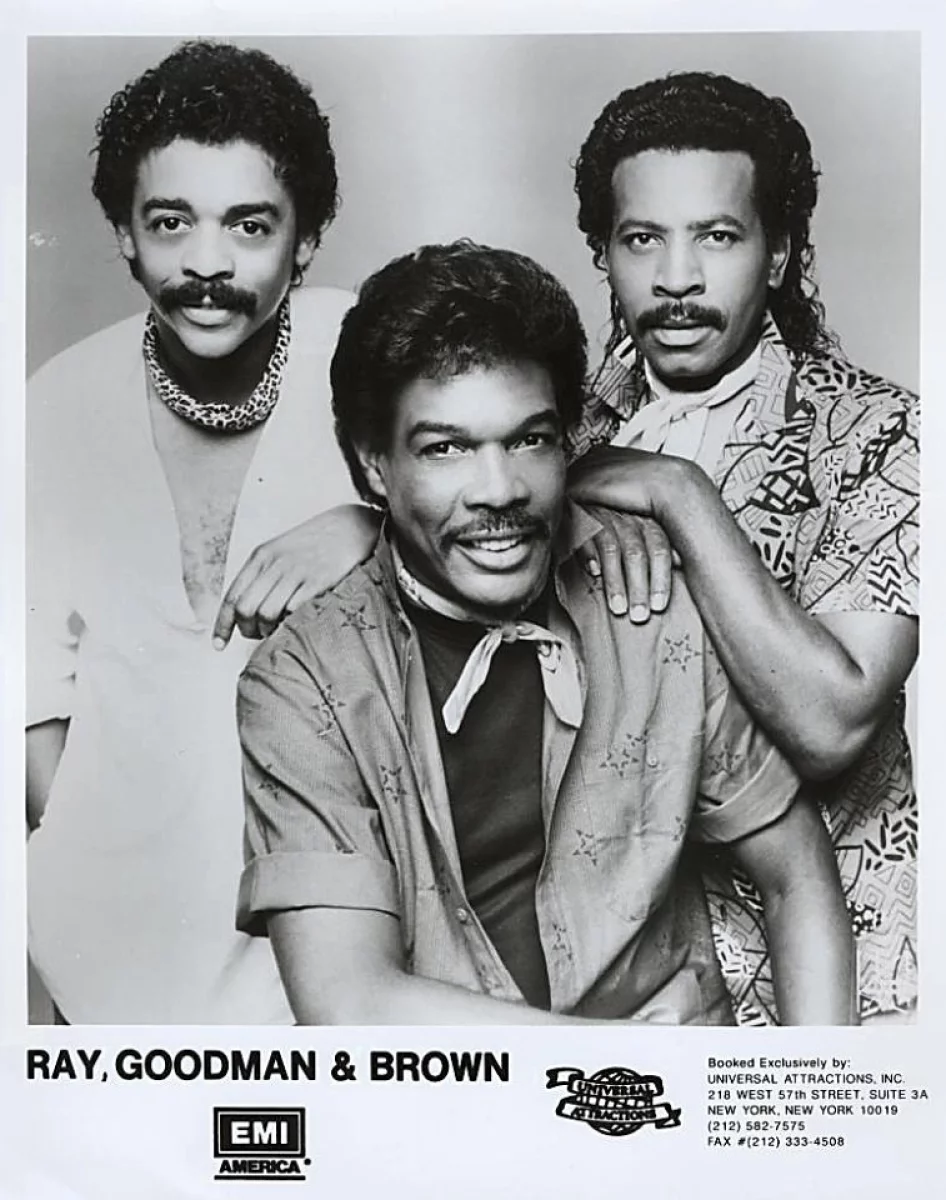 Ray, Goodman & Brown Vintage Concert Photo Promo Print at Wolfgang's