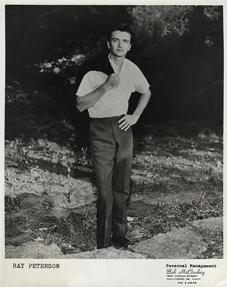 Ray Peterson Vintage Concert Photo Promo Print at Wolfgang's