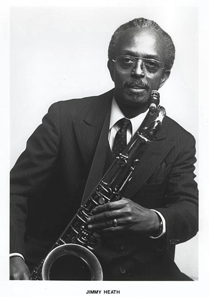 Jimmy Heath Vintage Concert Photo Promo Print at Wolfgang's