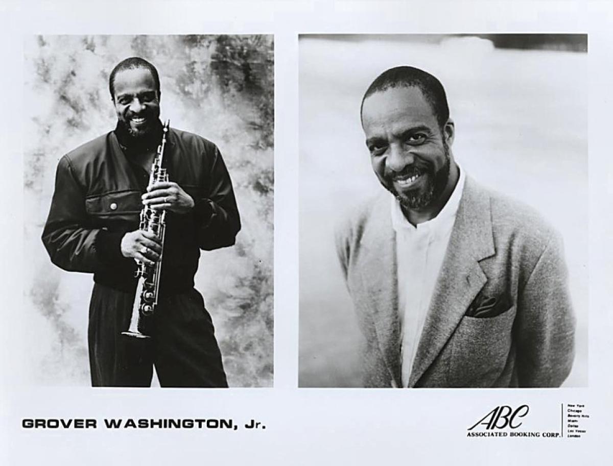 Grover Washington Jr. Vintage Concert Photo Promo Print at Wolfgang's