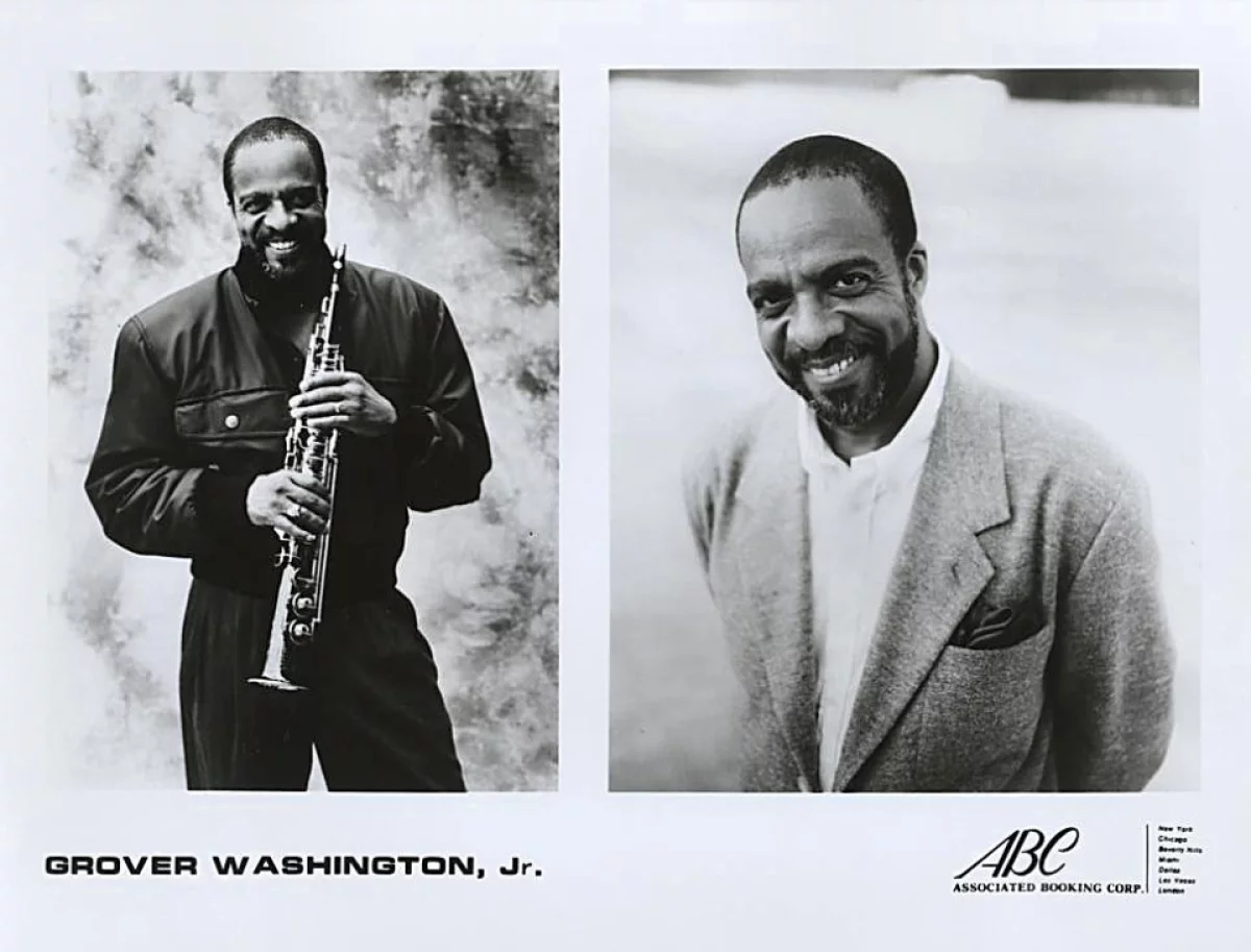 Grover Washington Jr. Vintage Concert Photo Promo Print at Wolfgang's