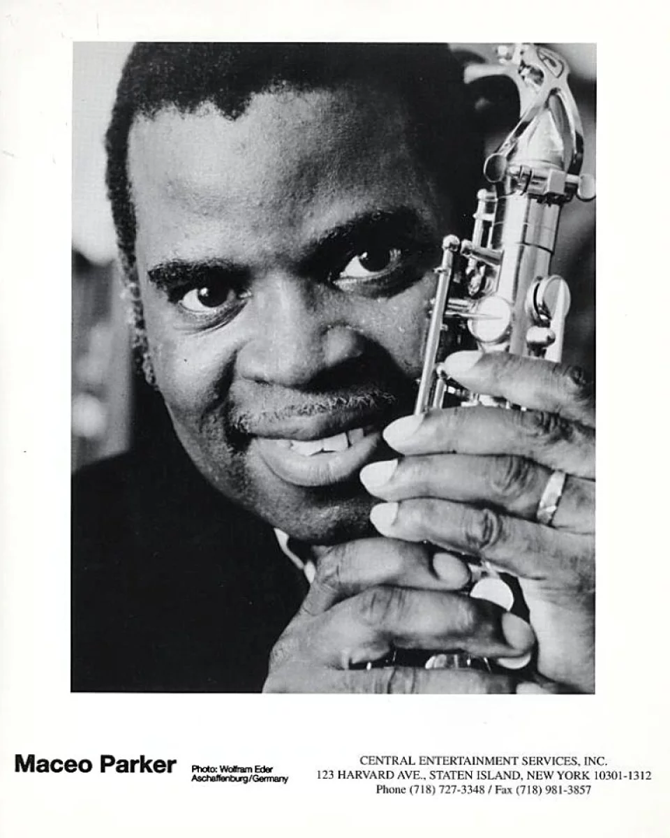 Maceo Parker Vintage Concert Photo Promo Print at Wolfgang's