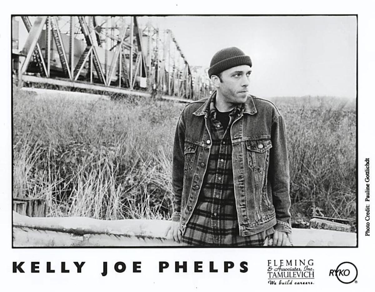 Kelly Joe Phelps Vintage Concert Photo Promo Print at Wolfgang's