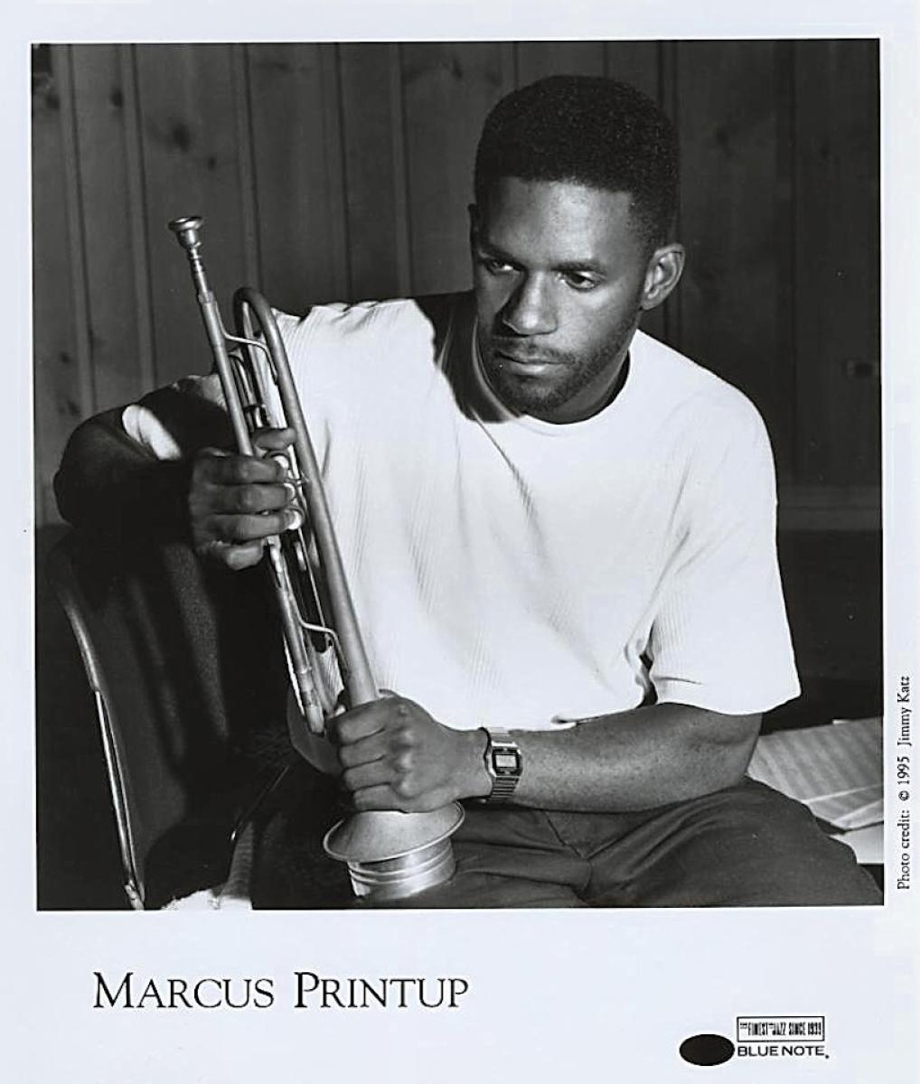 Marcus Printup Vintage Concert Photo Promo Print, 1995 at Wolfgang's