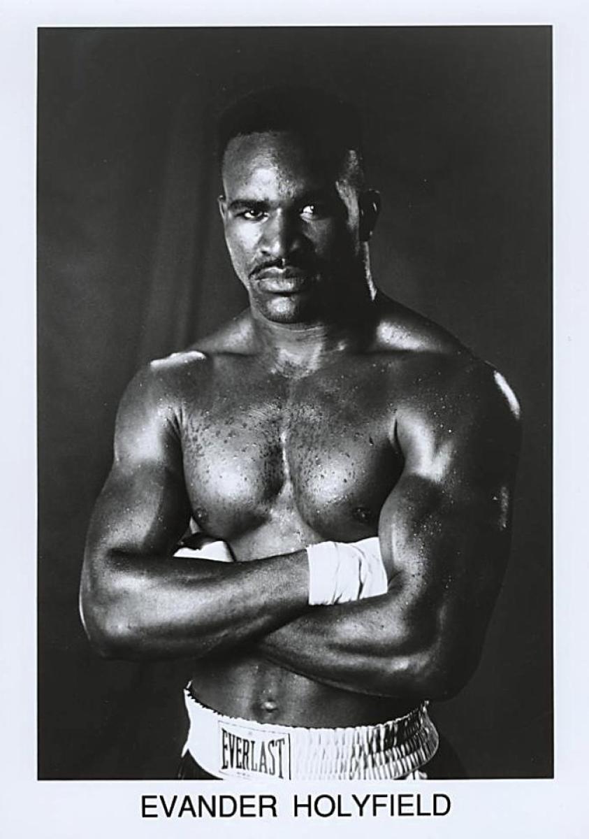Evander Holyfield Vintage Concert Photo Promo Print at Wolfgang's