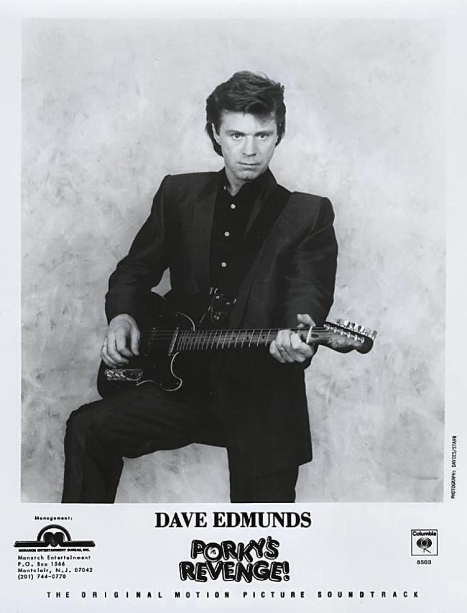 Dave Edmunds Vintage Concert Photo Promo Print at Wolfgang's