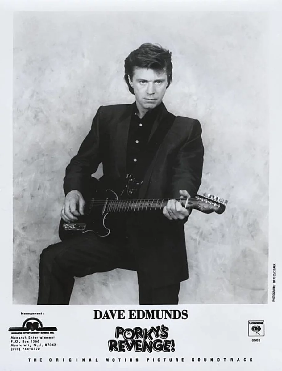 Dave Edmunds Vintage Concert Photo Promo Print at Wolfgang's