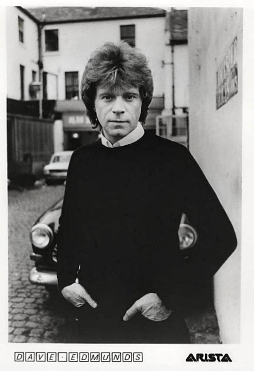 Dave Edmunds Vintage Concert Photo Promo Print at Wolfgang's