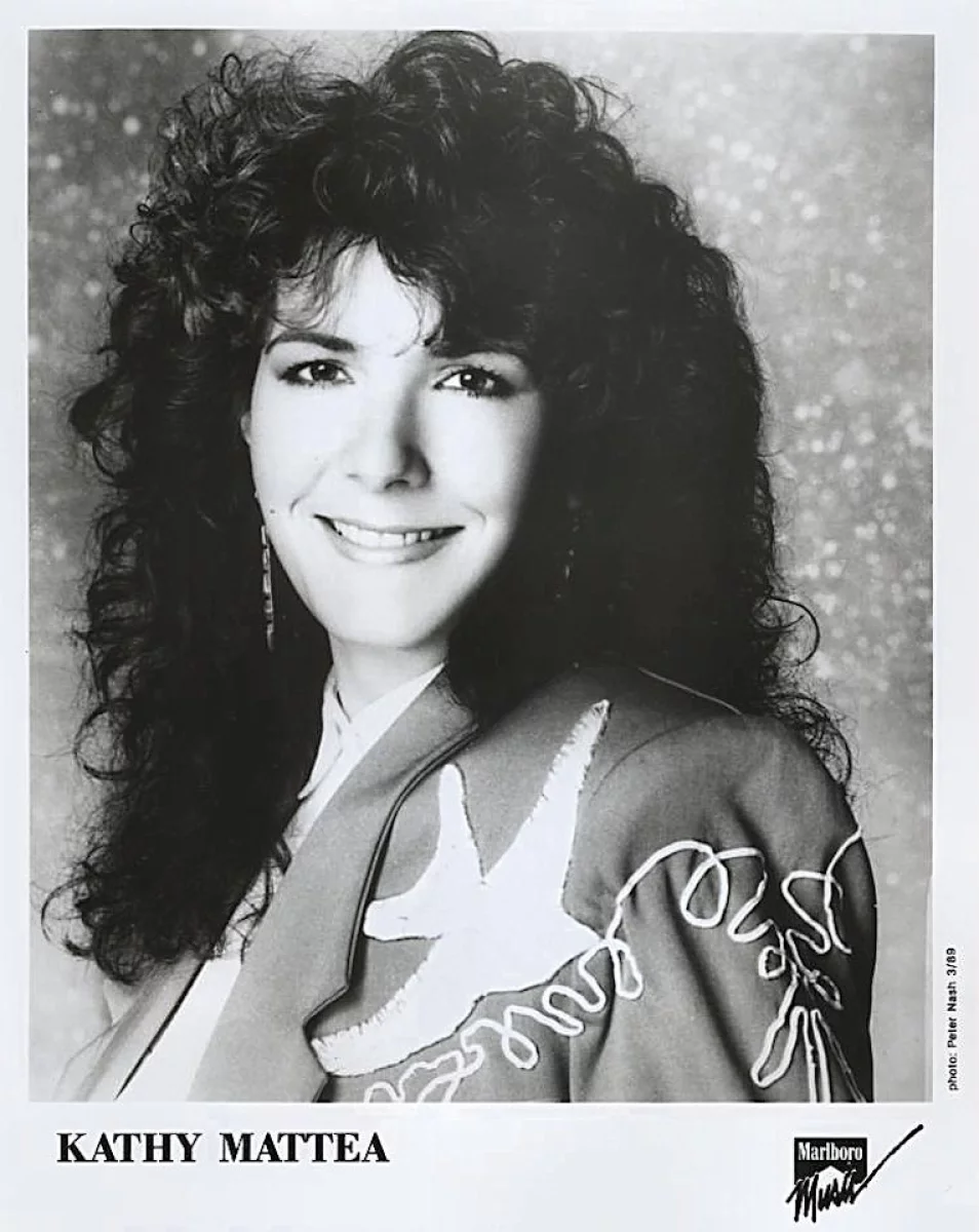 Kathy Mattea Vintage Concert Photo Promo Print, Mar 1, 1989 at Wolfgang's