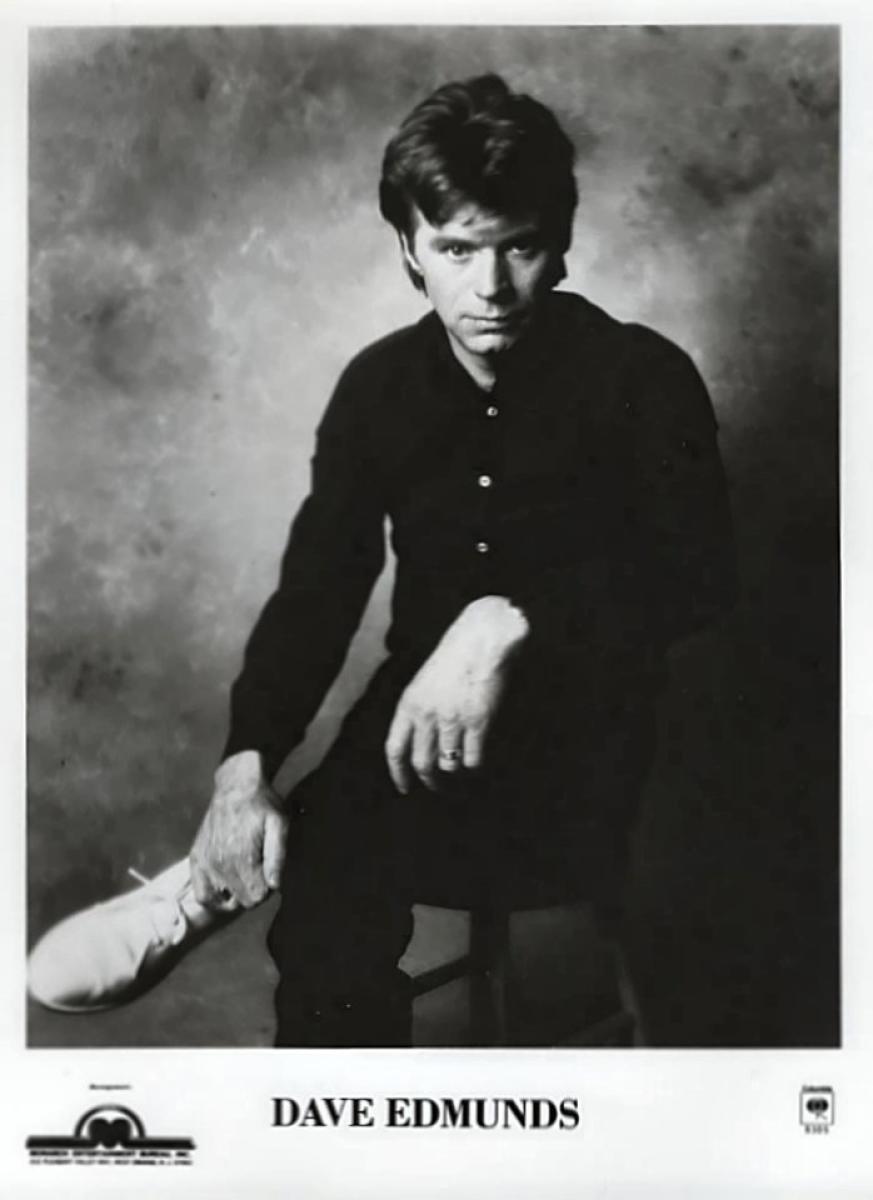 Dave Edmunds Vintage Concert Photo Promo Print at Wolfgang's