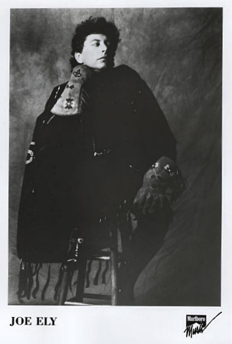 Joe Ely Vintage Concert Photo Promo Print at Wolfgang's