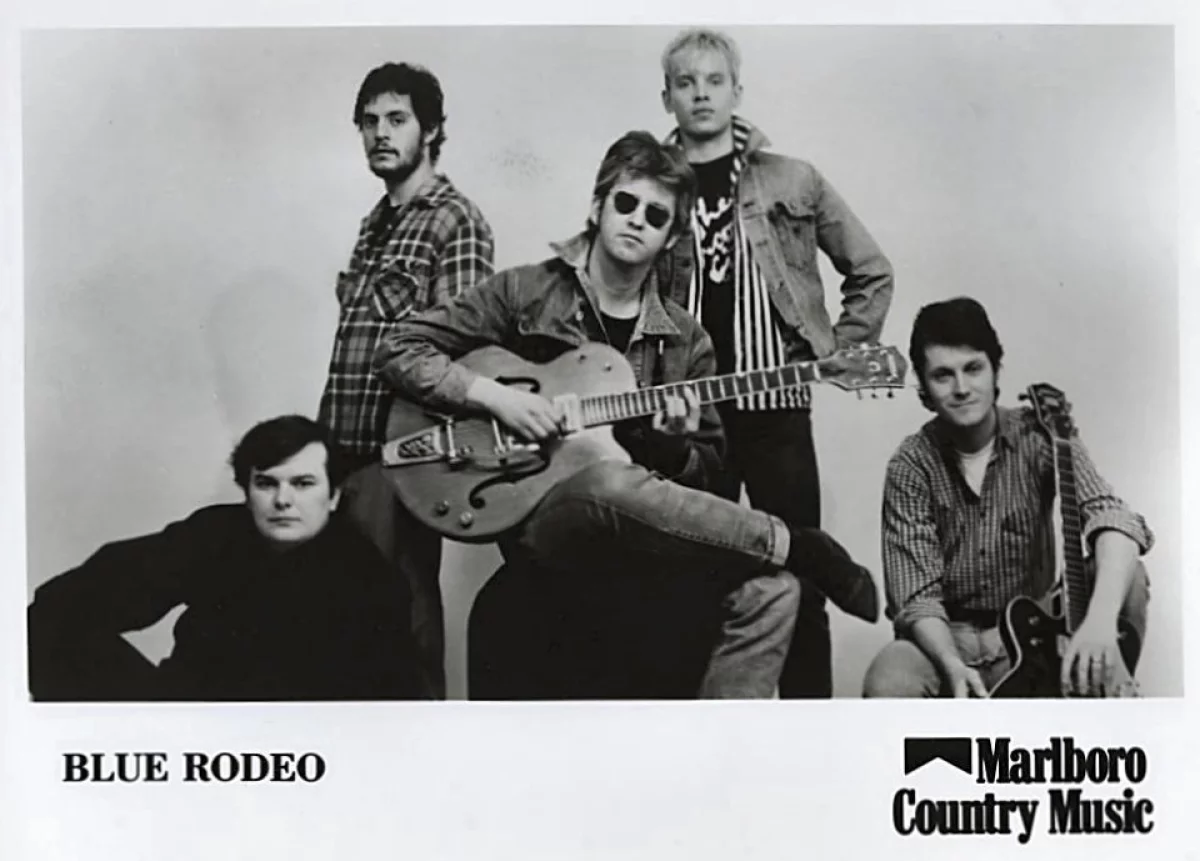 Blue Rodeo Vintage Concert Photo Promo Print at Wolfgang's