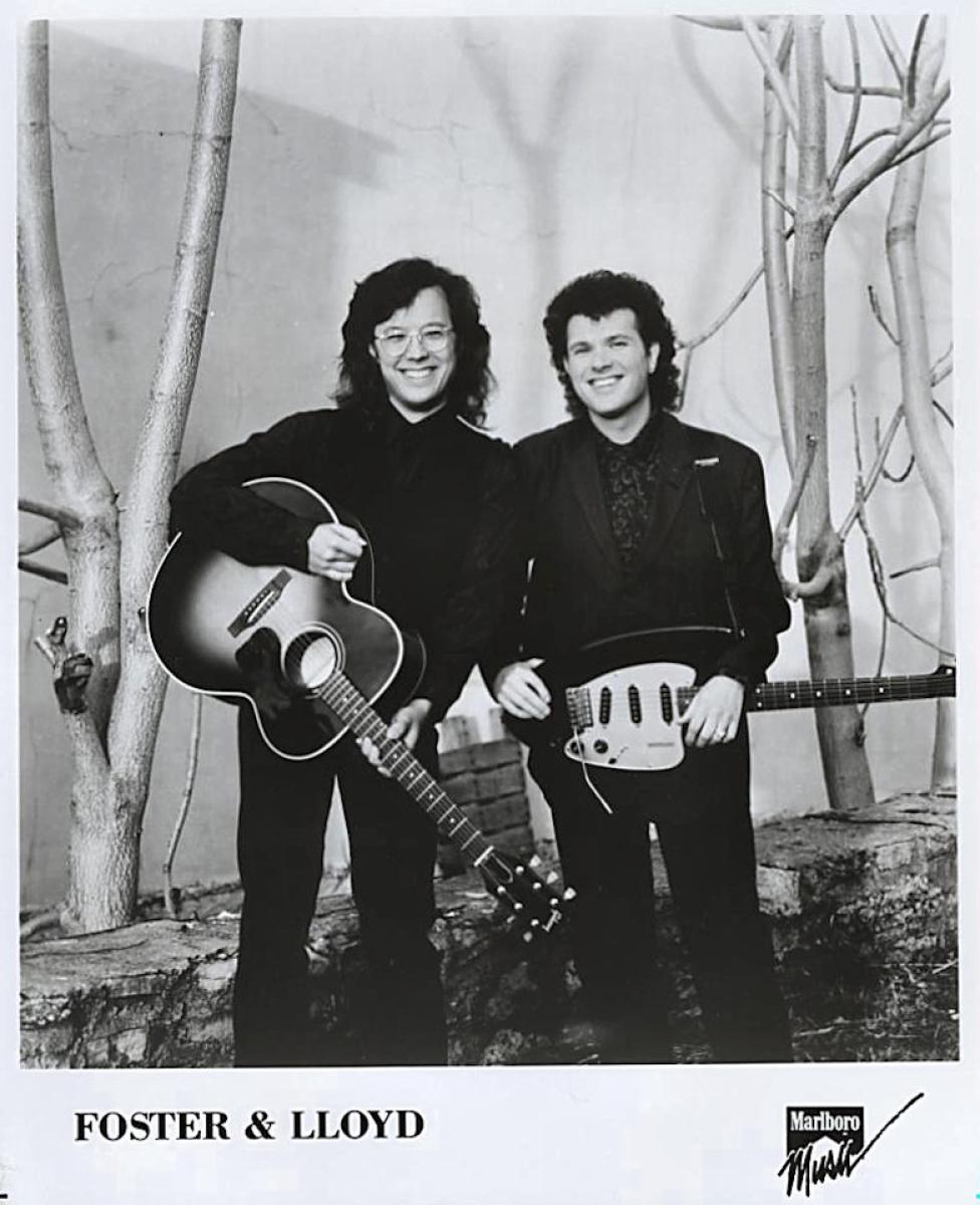 Foster & Lloyd Vintage Concert Photo Promo Print at Wolfgang's