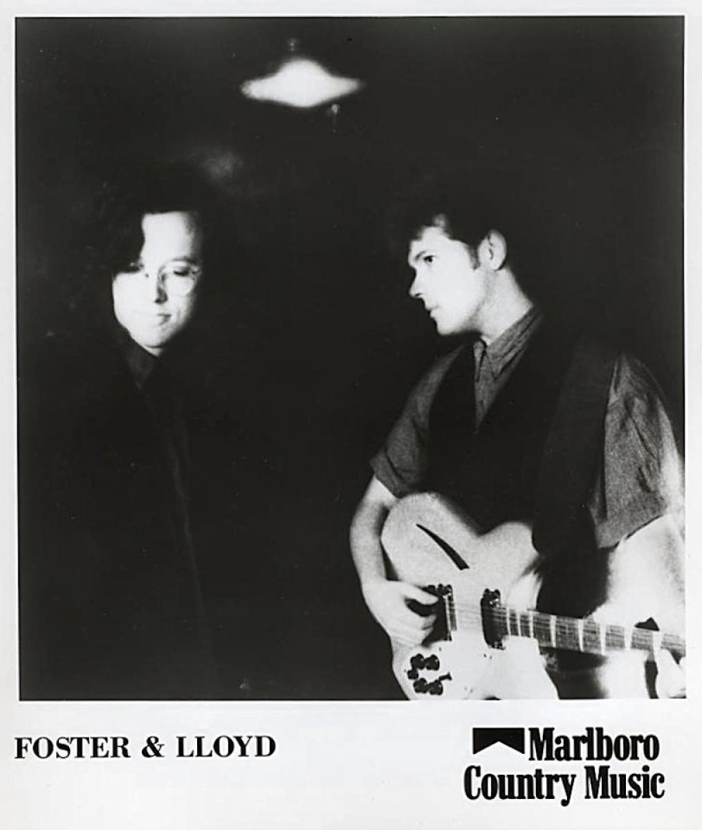 Foster & Lloyd Vintage Concert Photo Promo Print at Wolfgang's