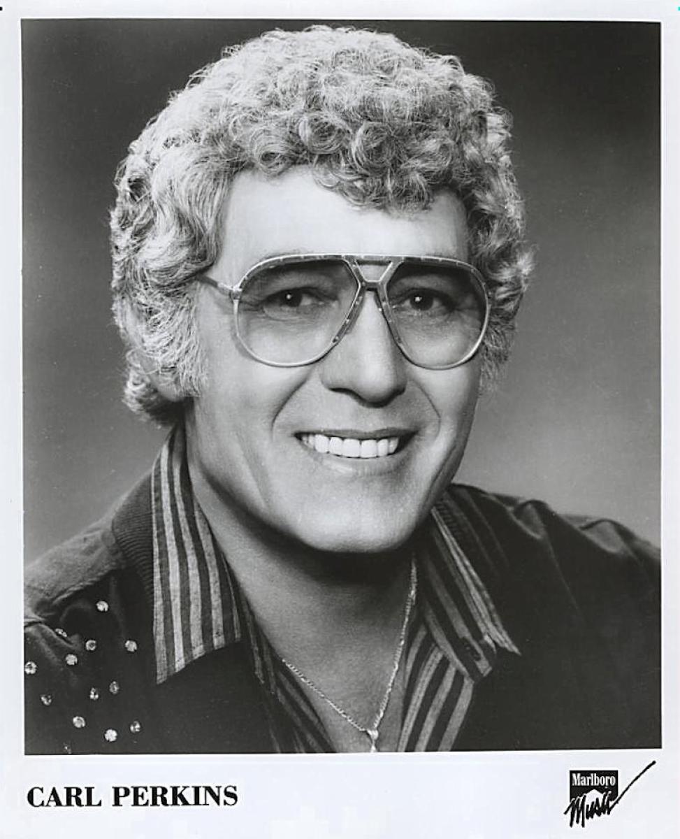 Carl Perkins Vintage Concert Photo Promo Print at Wolfgang's