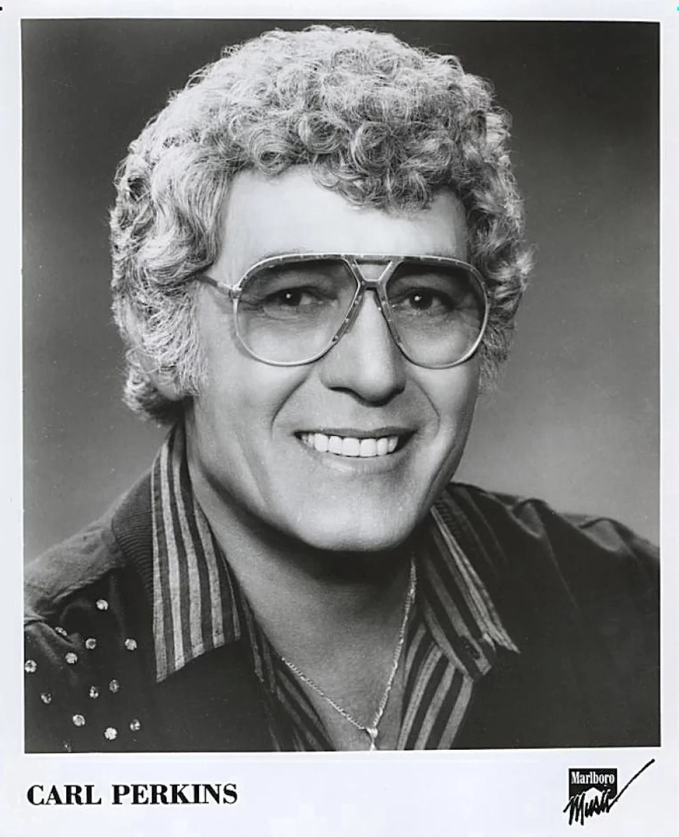 Carl Perkins Vintage Concert Photo Promo Print at Wolfgang's