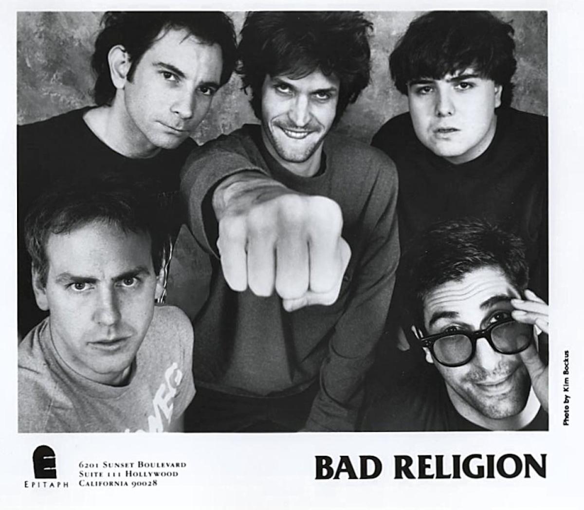 Bad Religion Vintage Concert Photo Promo Print at Wolfgang's