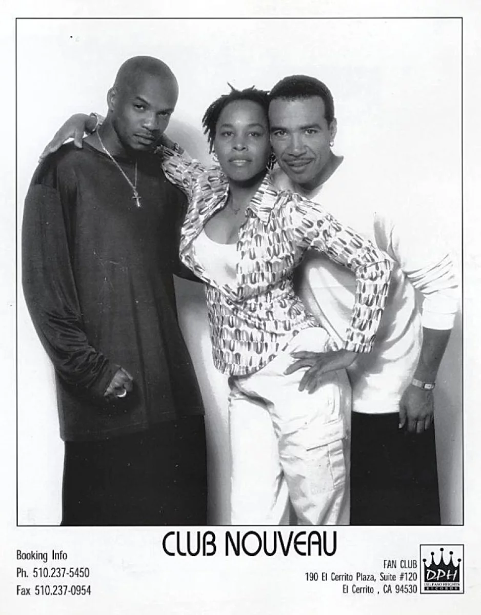 Club Nouveau Vintage Concert Photo Promo Print at Wolfgang's