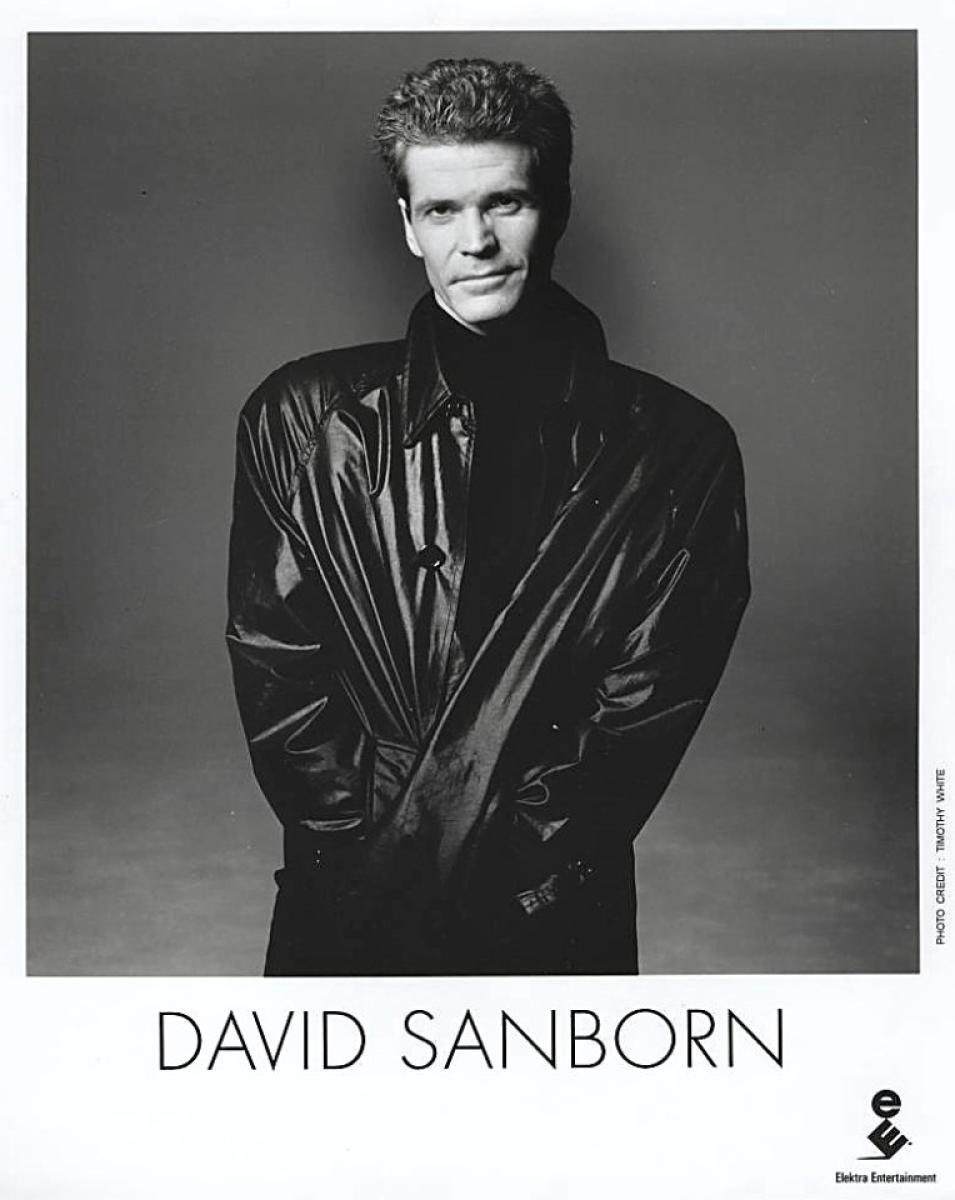 David Sanborn Vintage Concert Photo Promo Print at Wolfgang's